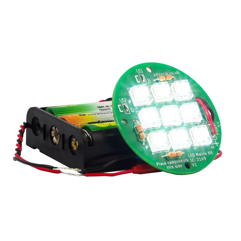 Kitronik Round 5V LED Matrix Lamp Kit – Kitronik