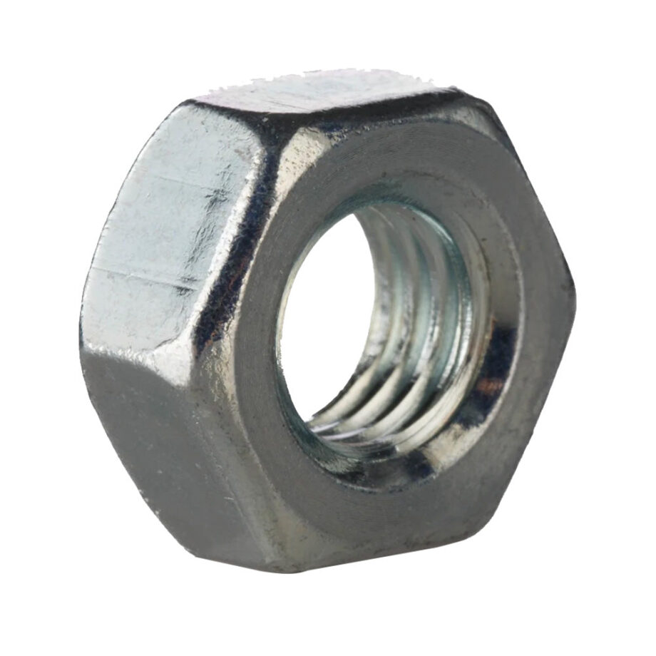 M3 Hex Full Width Nut, Zinc Plated Steel, pack of 100 – Kitronik
