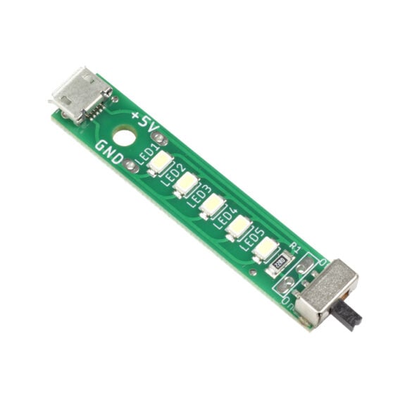 Kitronik USB LED Strip with Power Switch – Kitronik