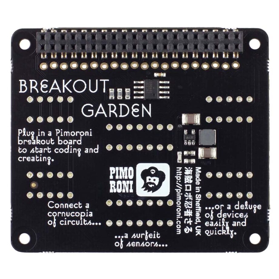 Pimoroni – Breakout Garden for Raspberry Pi (I2C + SPI) – Kitronik