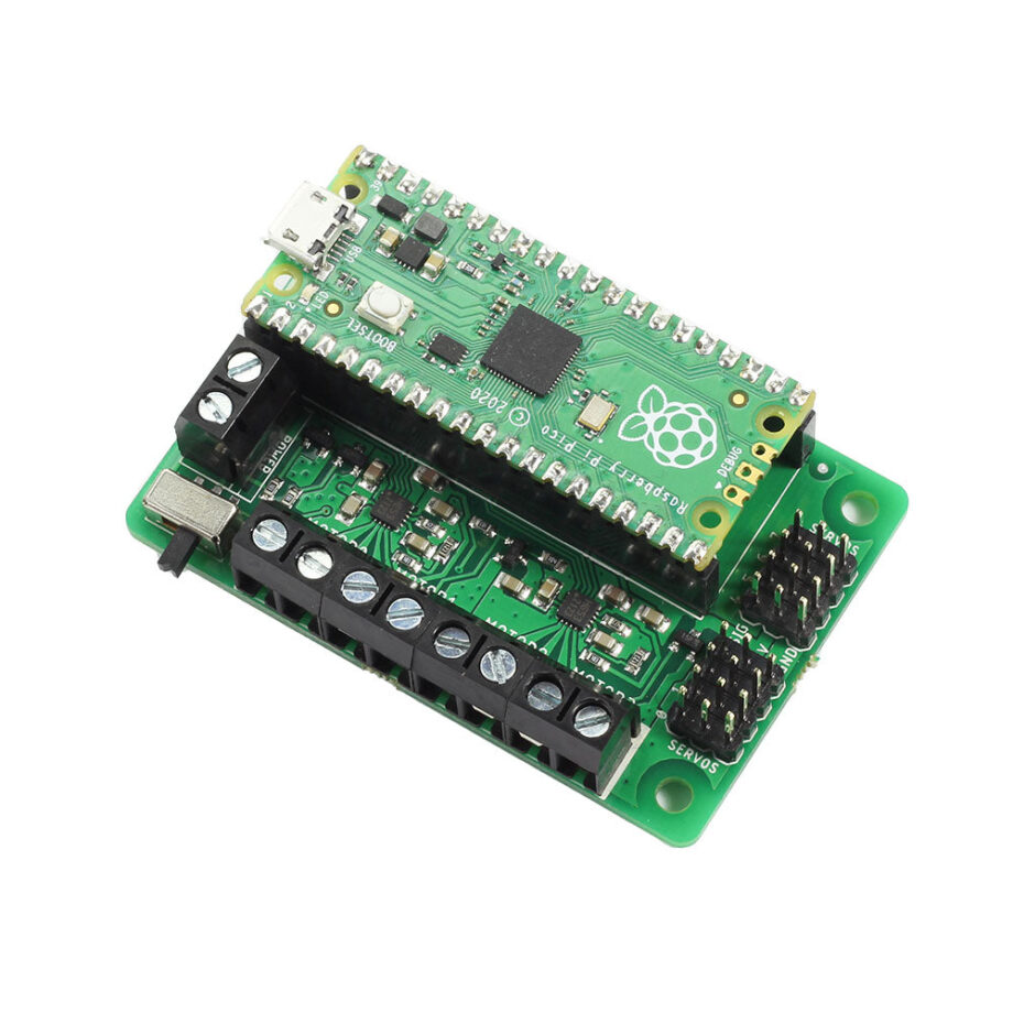 Kitronik Simply Robotics Motor Driver Board for Raspberry Pi Pico ...