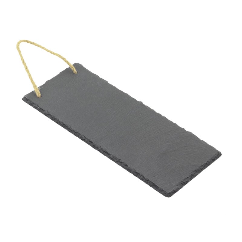 Rough Cut Laser Engraving Slate Signs – Vertical – Kitronik