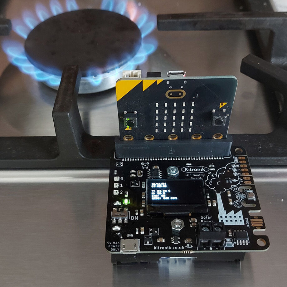 Kitronik Air Quality and Environmental Board for micro:bit – Kitronik