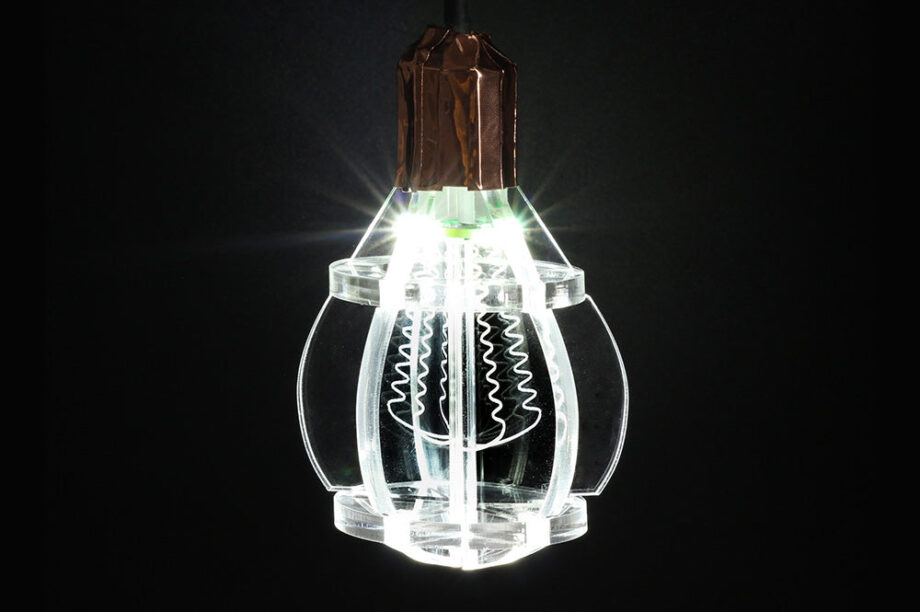 Acrylic Bulb Enclosure for the Kitronik Round Side Illumination LED ...