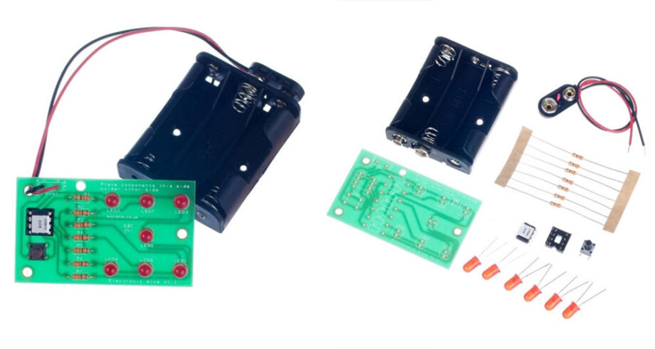 Video Electronic Dice Kit – Kitronik