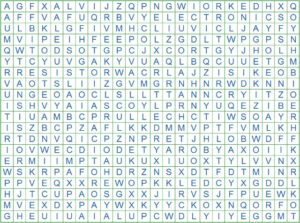 Electronics Word Search – Kitronik
