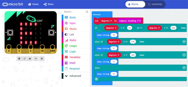 Getting Started With Microsoft MakeCode Editor – Kitronik