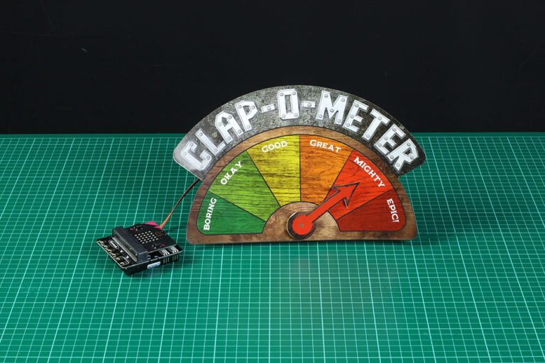 How to Make a Clap-o-meter with the Simple Servos Starter Pack for BBC ...