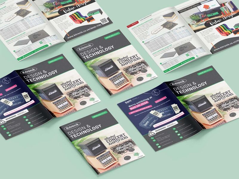 Kitronik Spring 2024 Design and Technology Update Flyer – Kitronik
