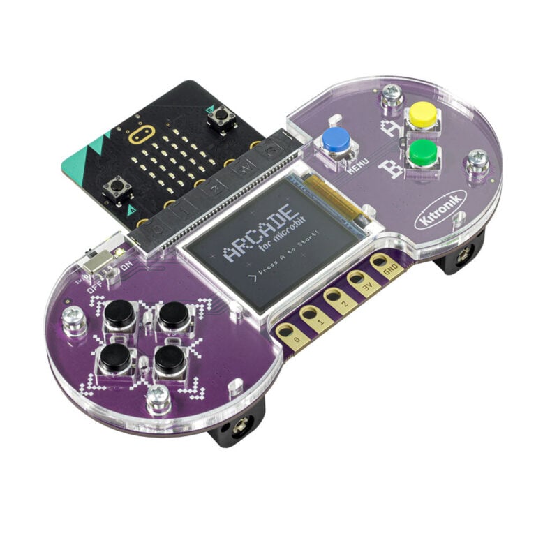 Kitronik ARCADE for micro:bit and MakeCode Arcade - Kitronik